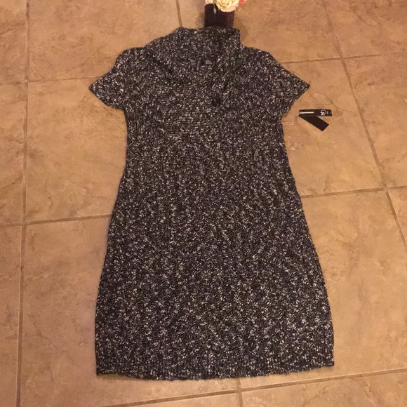 new directions | Dresses | New Direction Black White Sweater Dress Pxl ...